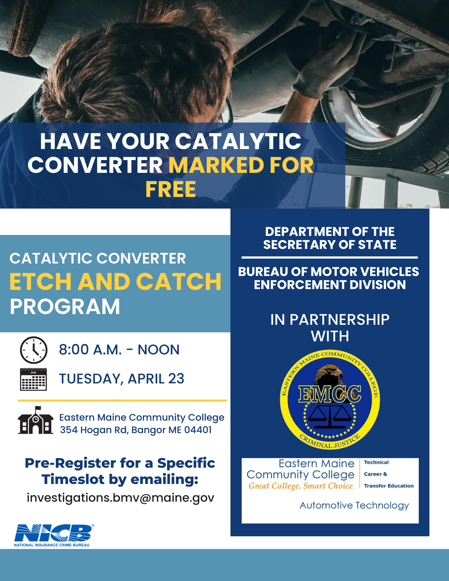 » ETCH and CATCH Catalytic Converter Program